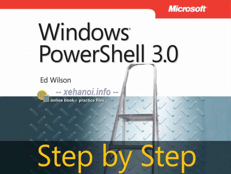 Chia sẻ ebook Windows PowerShell 3.0 Step by Step (PDF)